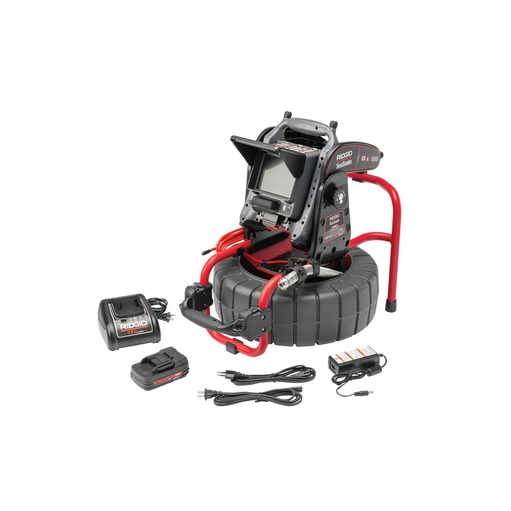 Ridgid 63818 SeeSnake Compact M40 System, includes CS6x VERSA Digital ...