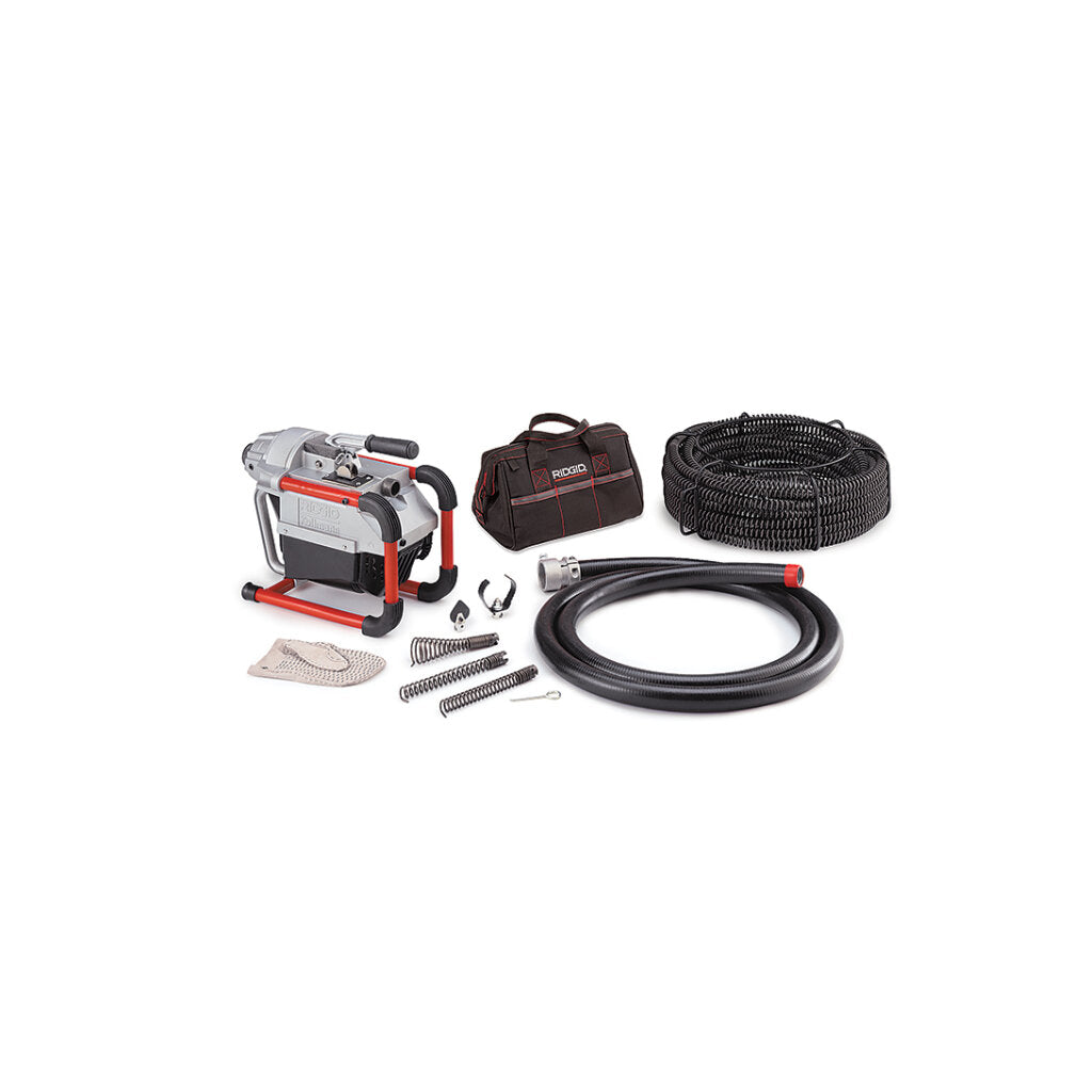 Ridgid 66497 K-60SP Machine with A-1 Operator’s Mitt, A-12 Pin Key, an ...