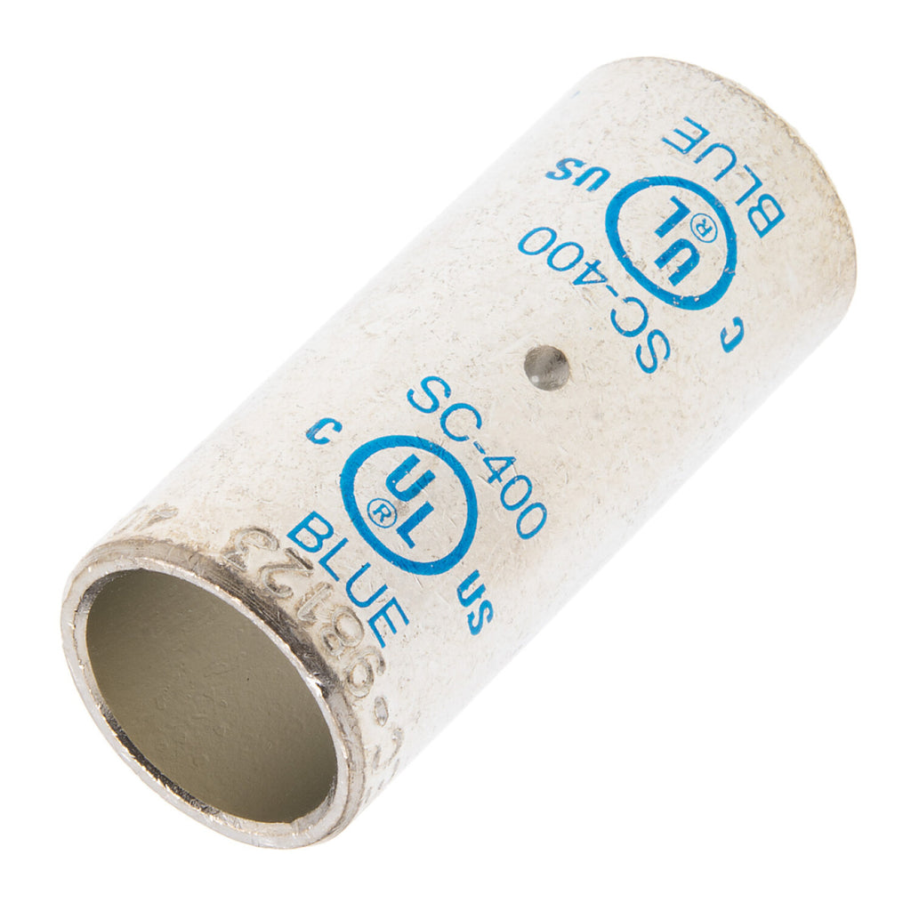 NSI SC-400 400 MCM Copper Short Barrel Splice – Blue – EIO.com