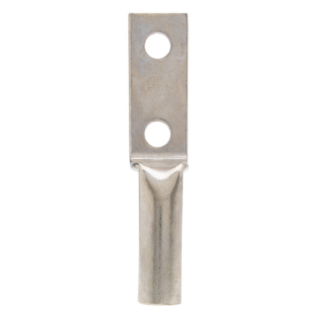 NSI SL300N Copper Long Stacking Lug – White 2-Hole 300 MCM 1/2 Inch ...