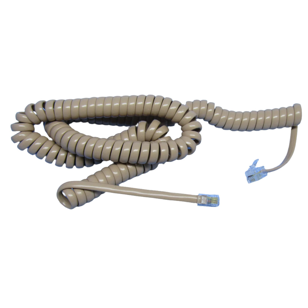 Philmore TEC25SBG Telephone Coiled Handset Cord – EIO.com