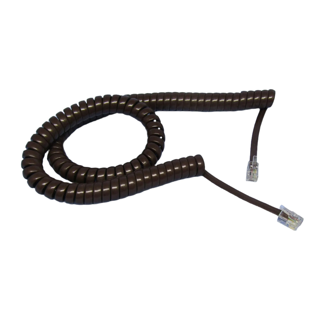 Philmore TEC25 BR Telephone Coiled Handset Cord – EIO.com