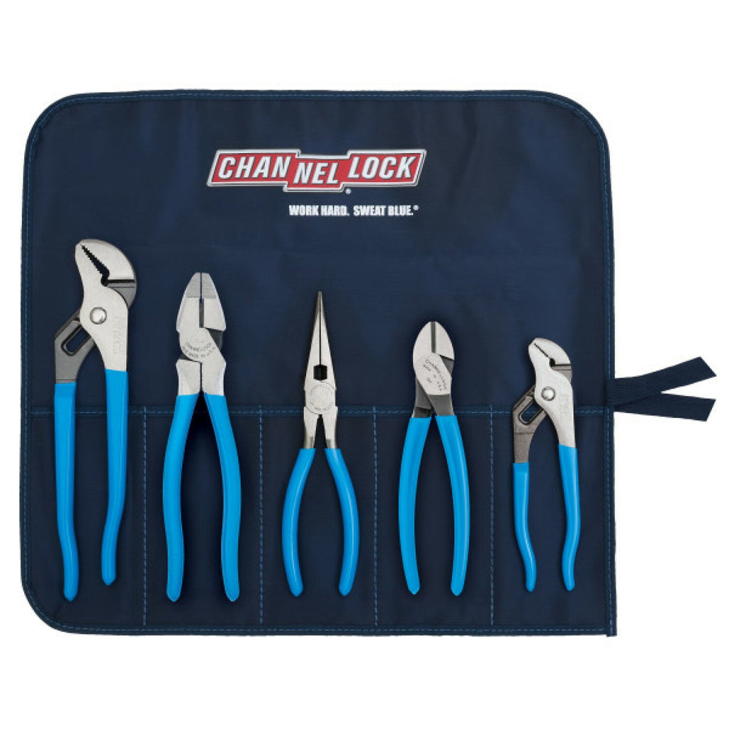 Channellock TOOL ROLL-5 5PC Professional Tool Set with Tool Roll – EIO.com