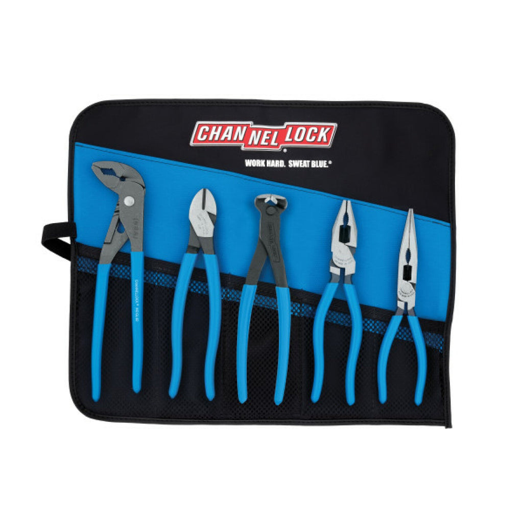 Channellock TOOL ROLL-5E 5PC E SERIES Pliers Set with Tool Roll – EIO.com