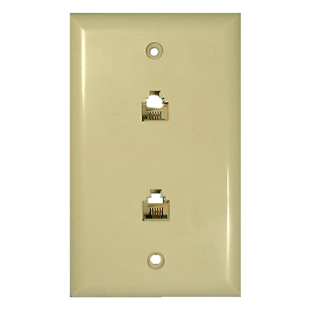 Philmore TWP82 Dual Telephone Wall Plate – EIO.com
