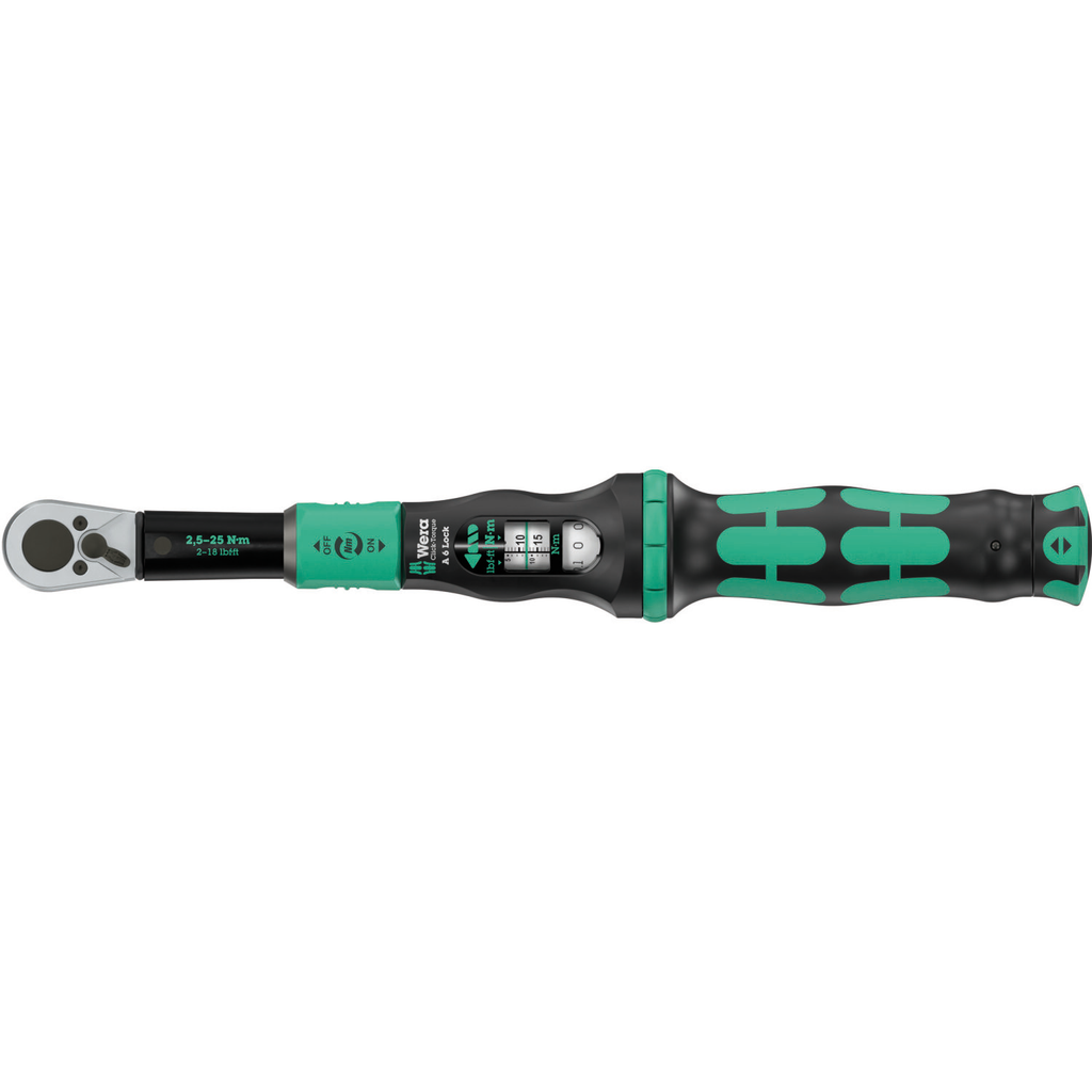 Wera Click-Torque Lock A 6 Torque wrench, adjustable, Torque Lock func ...