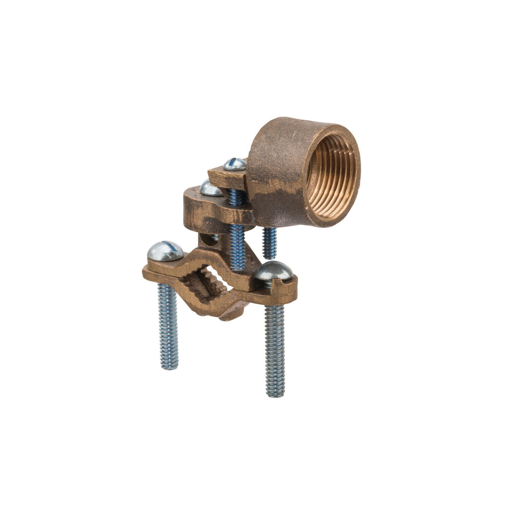 NSI EG-7 Bronze Ground Clamp for Rigid Conduit, 1/2″ to 1″ Pipe, 3/4 ...
