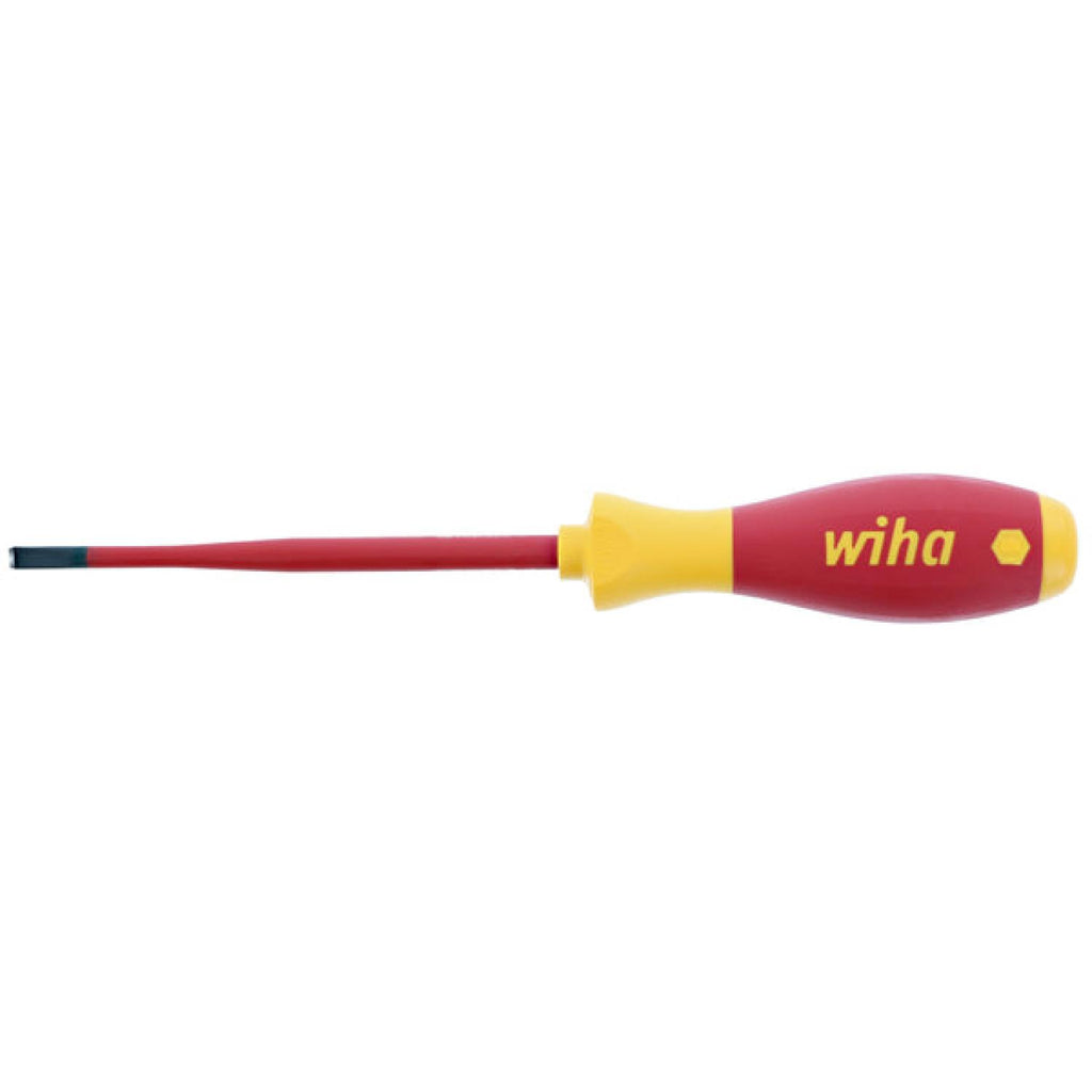 Wiha Tools 32055 Insulated SlimLine Slotted Screwdriver, 5.5 mm x 125 ...
