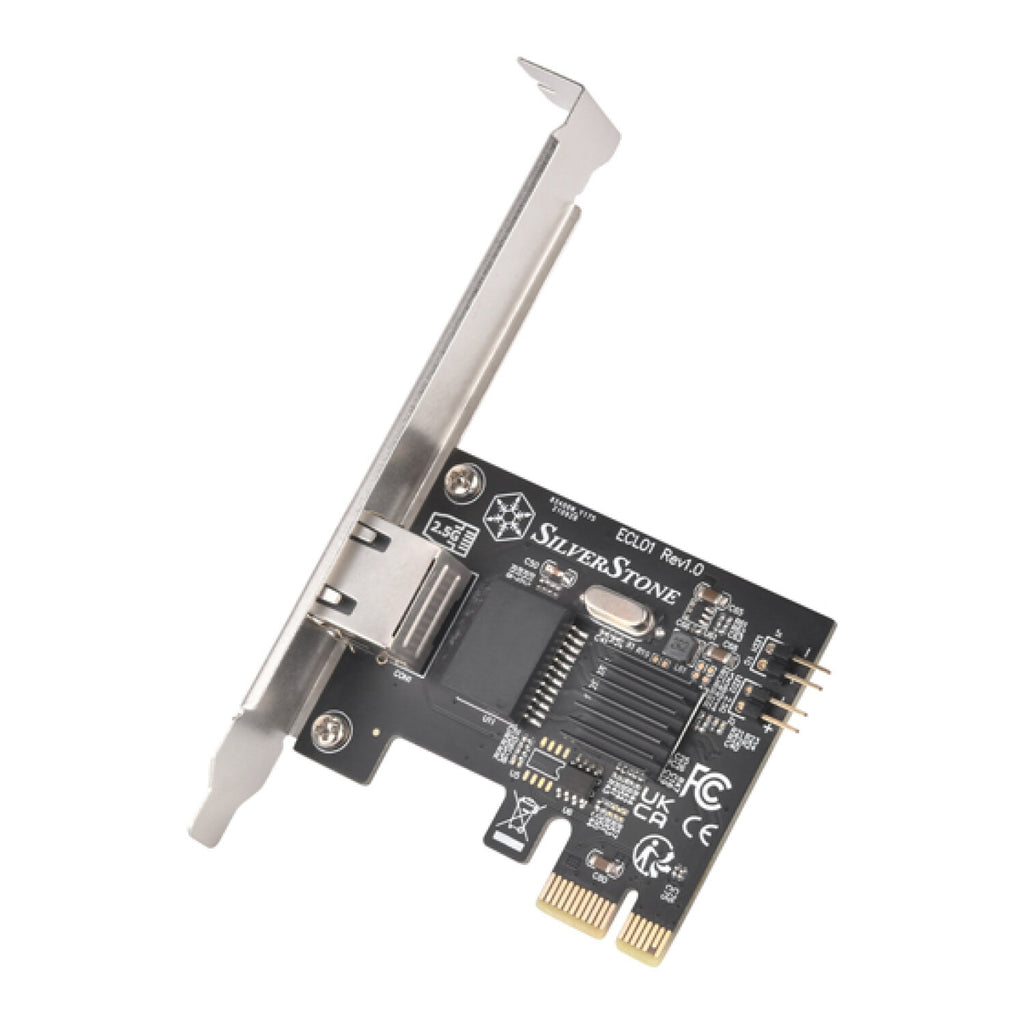 SilverStone ECL01 2.5Gbps RJ45 Network Interface PCI Express Card – EIO.com