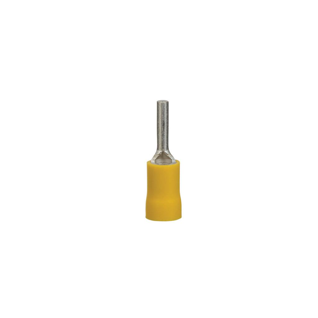 NSI PT-12V-BULK 12-10 Awg Vinyl Insulated Pin Terminal 500 Per Pack ...