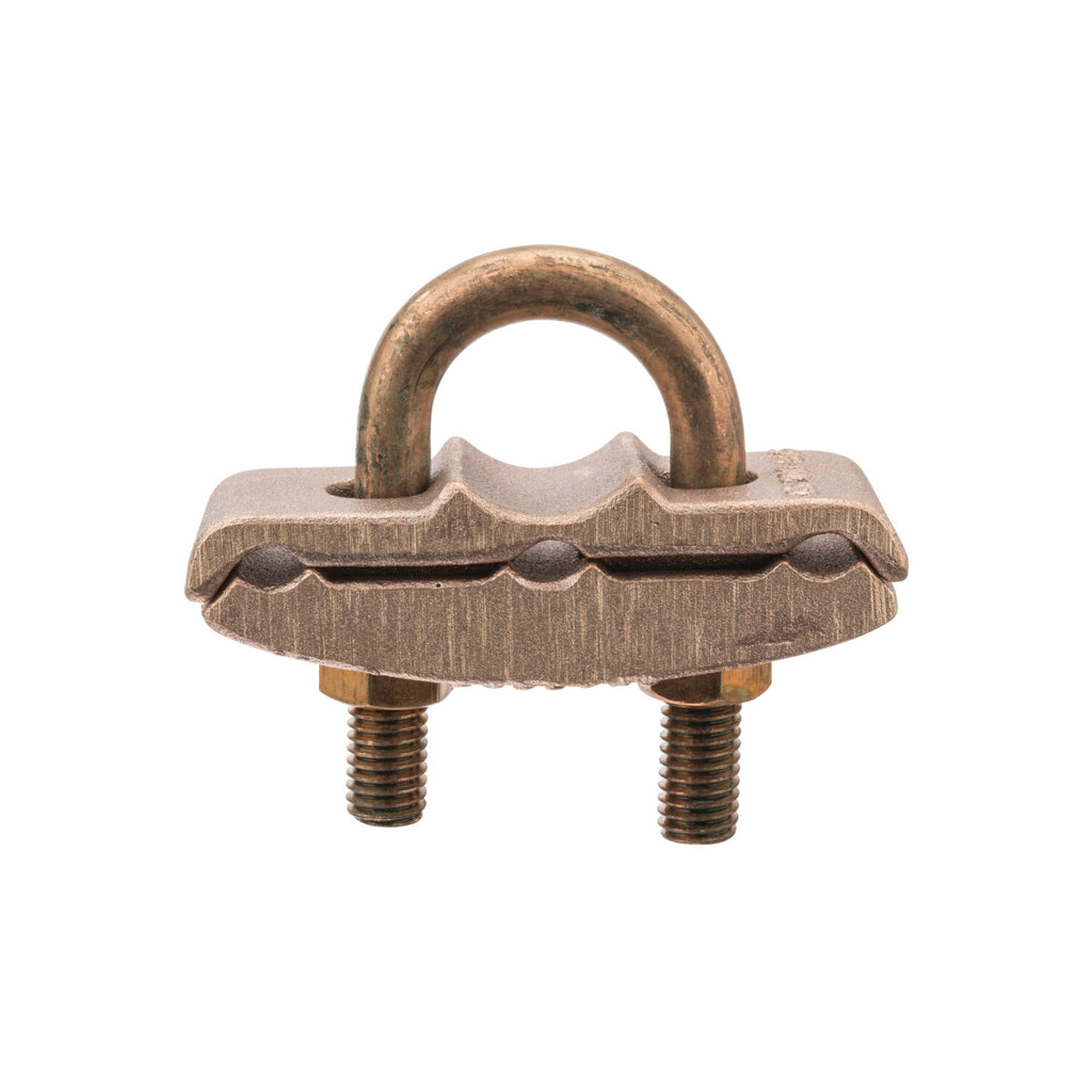 NSI UC-315 Bronze U-Bolt Clamp for Three Wires, 1″ Pipe, 250-2/0 AWG ...
