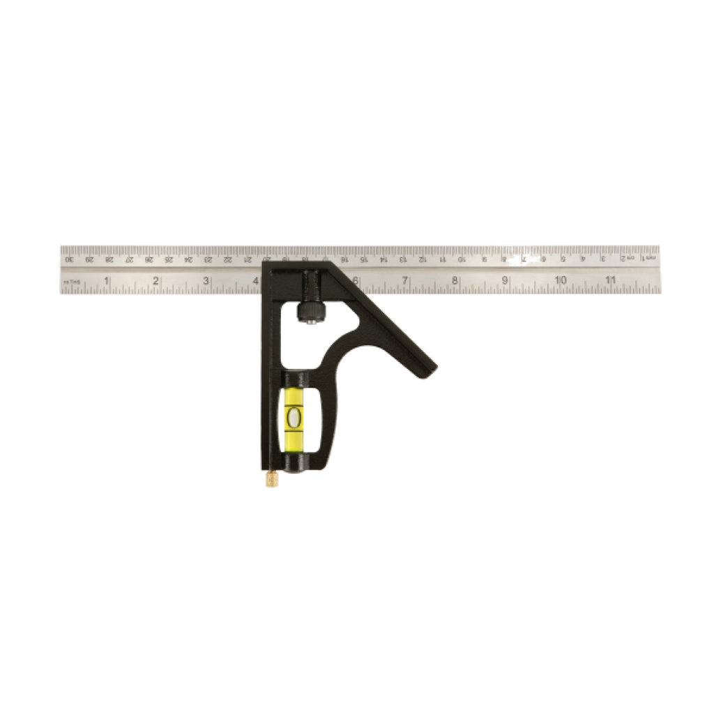 Johnson 400EM 12" Inch/Metric Stainless Steel Combination Square – EIO.com