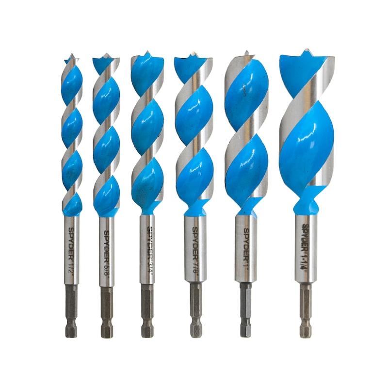 Spyder 15003 Stinger Woodboring Power Spade Drill Bit Set 6-Piece x 6 ...