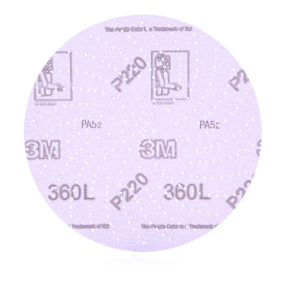 3M Xtract Film Disc 360L, 76723, P220 3MIL, 6 in, Die 600LG, 50/Pac, 5 ...