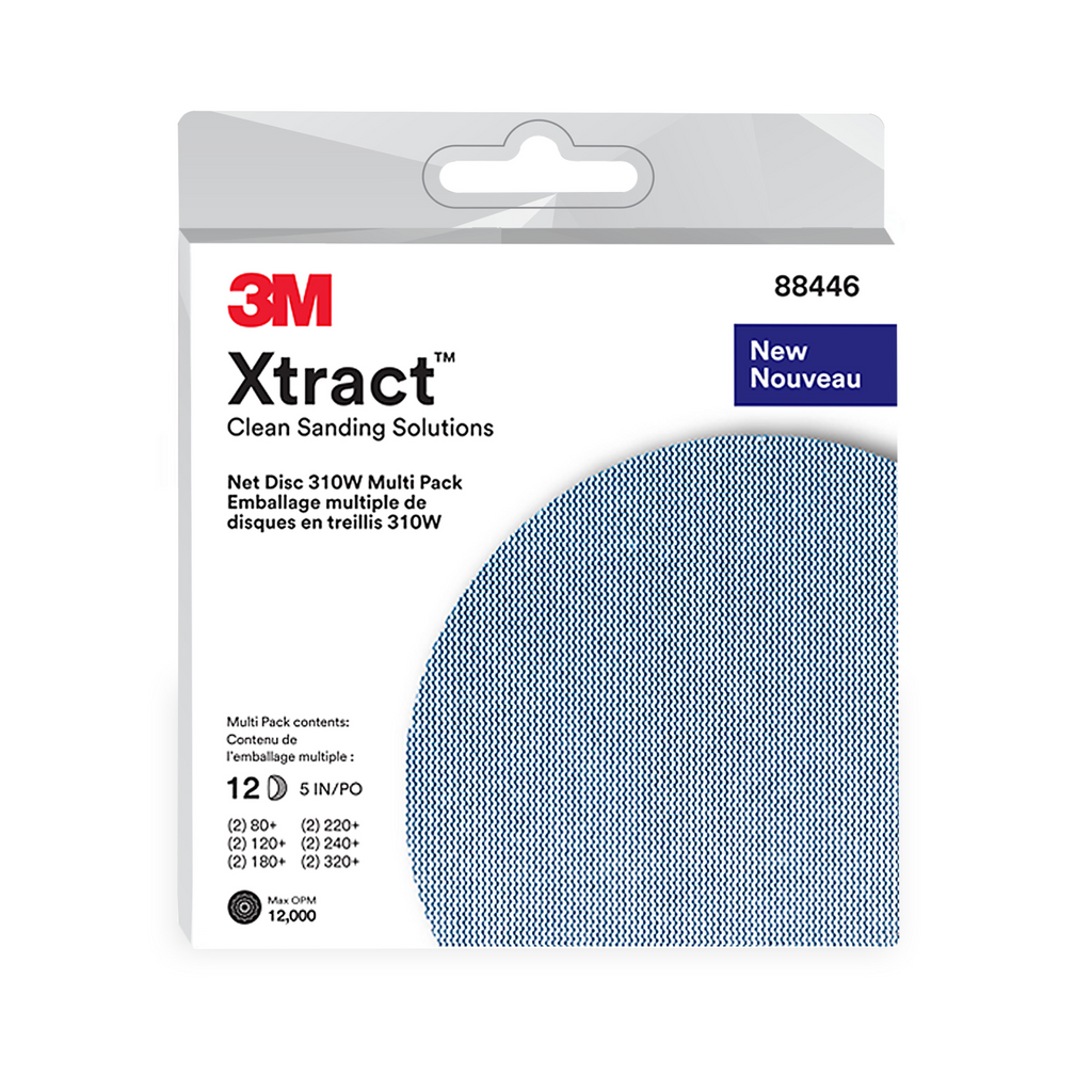3M Xtract Net Disc 310W, Multi-Grade, 5 in x NH, Die 500X – EIO.com