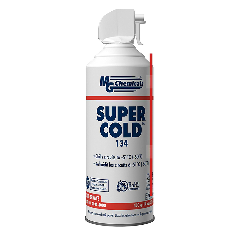 Mg Chemicals 403A-400G Super Cold Spray 134 — EIO.com