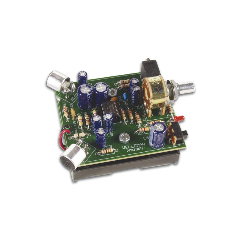 Velleman MK136 Super Stereo Ear Amplifier Kit – EIO.com