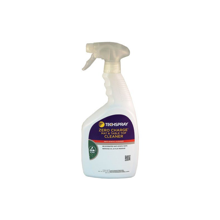Techspray 1733-QT Zero Charge Mat and Table Top Cleaner — EIO.com