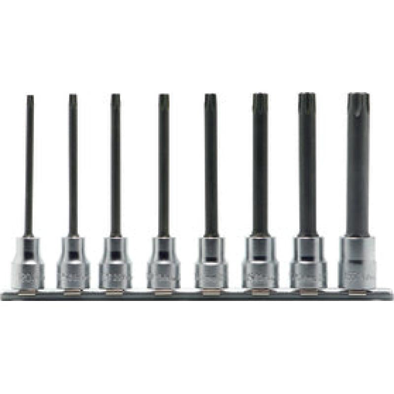 Ko-Ken RS3025/8-L100RH 3/8 In Sq. Dr. Bit Socket set TORX® T20H-T55H T ...