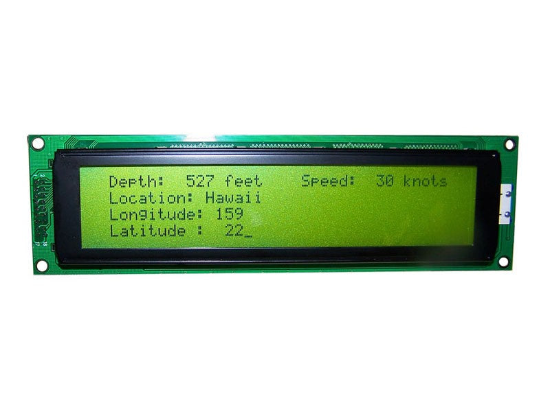 Orient Display AMC4004C-B-Y6WFDY 4x40 Character LCD Display Module ...