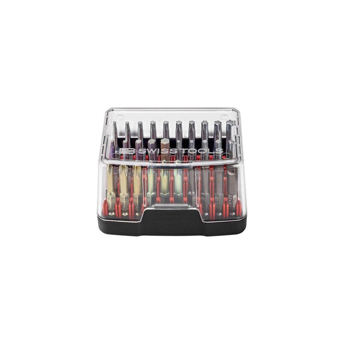 PB Swiss Tools PB E6.990 Precision Bit Set in Practical Bit Box, 30 Pi — EIO.com