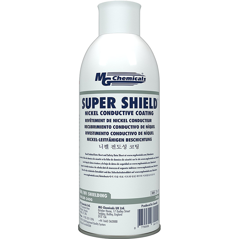 Mg Chemicals 841AR-340G Super Shield Nickel Conductive Coating, 12 oz ...