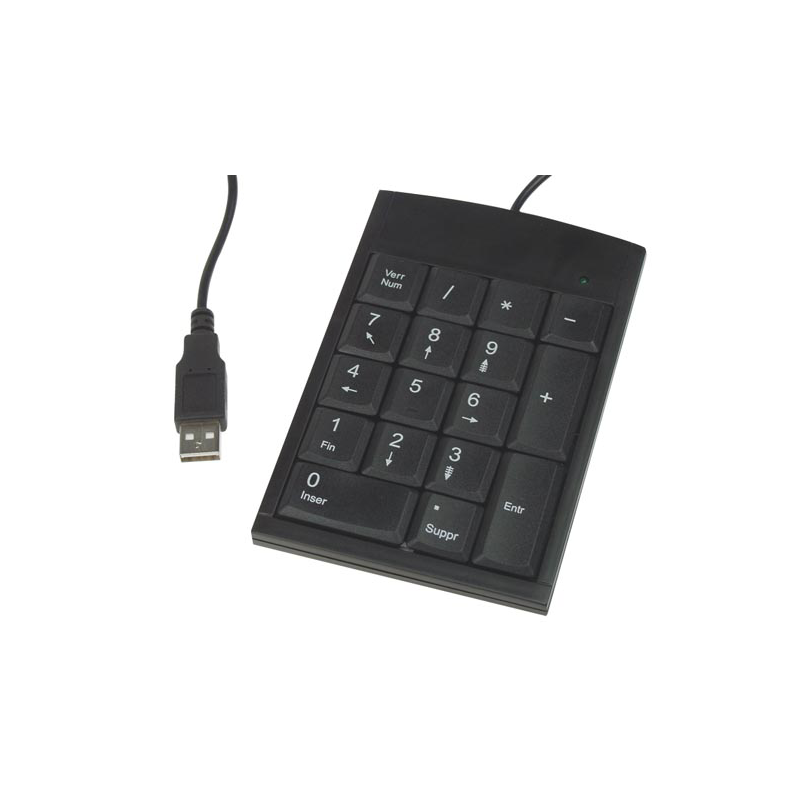 Velleman PCKB7: Numeric USB Portable Keyboard — EIO.com