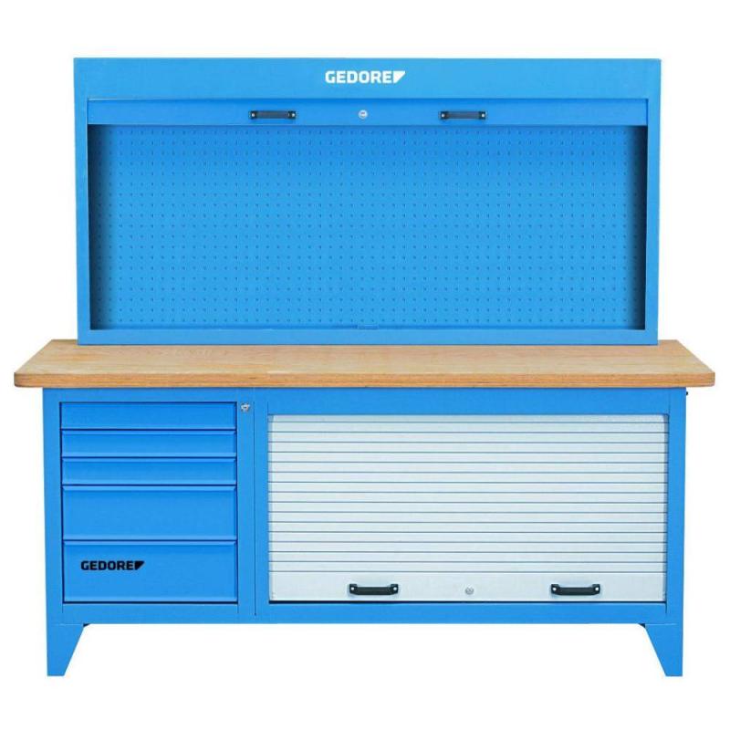 Gedore 6618210 Workbench with tool cabinet – EIO.com