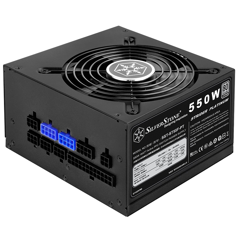 SilverStone ST55F-PT Power Supply – EIO.com