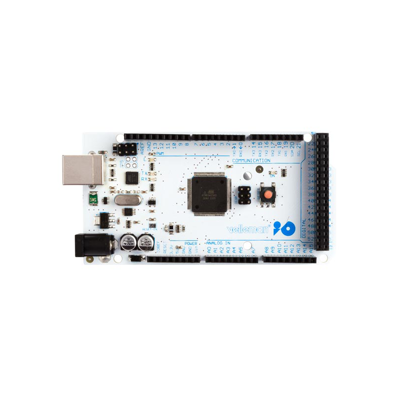 Velleman VMA101 Arduino Mega ATmega2560 Development Board – EIO.com