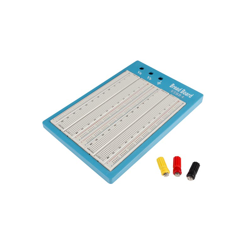 Velleman High-Quality Breadboard - 1680 Holes for Prototyping. VTBB4 ...